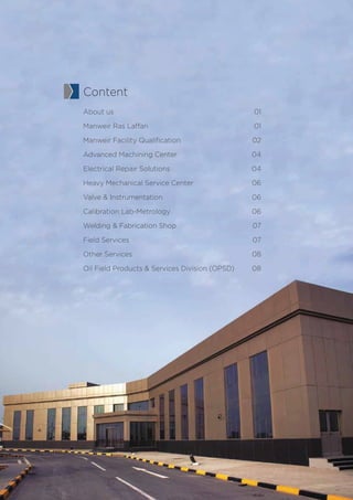 Manweir Brochure | PDF