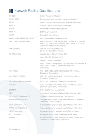 Manweir Brochure | PDF