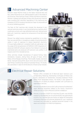 Manweir Brochure | PDF