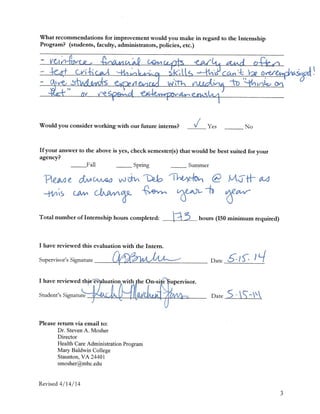 Final Evaluation SMJH | PDF