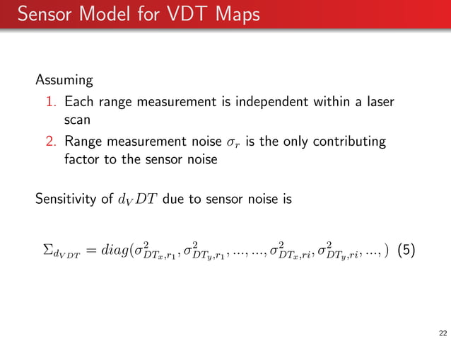 Vector Distance Transform Maps For Autonomous Mobile Robot Navigation Ppt