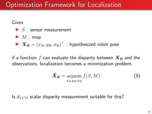 Vector Distance Transform Maps For Autonomous Mobile Robot Navigation Ppt