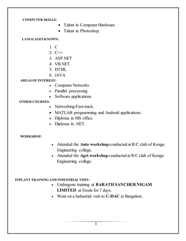 resume | DOCX | Computing | Technology & Computing