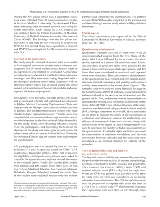 multidimensional vagianl penetration disorders- mvpdq- molaeinezhad ...