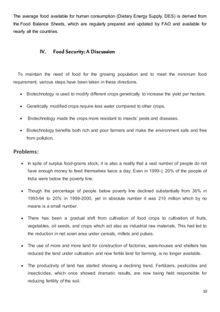 FOOD SECURITY (Word) | DOCX