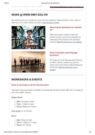 RMIT Vietnam Update-20 April | PDF