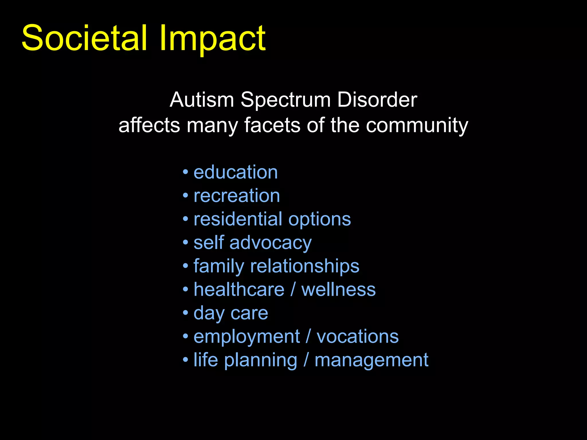 Presentation on Autism | PPTX