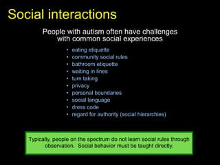 Presentation on Autism | PPTX