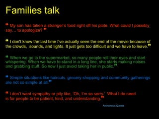 Presentation on Autism | PPTX