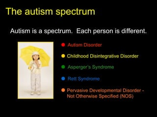 Presentation on Autism | PPTX
