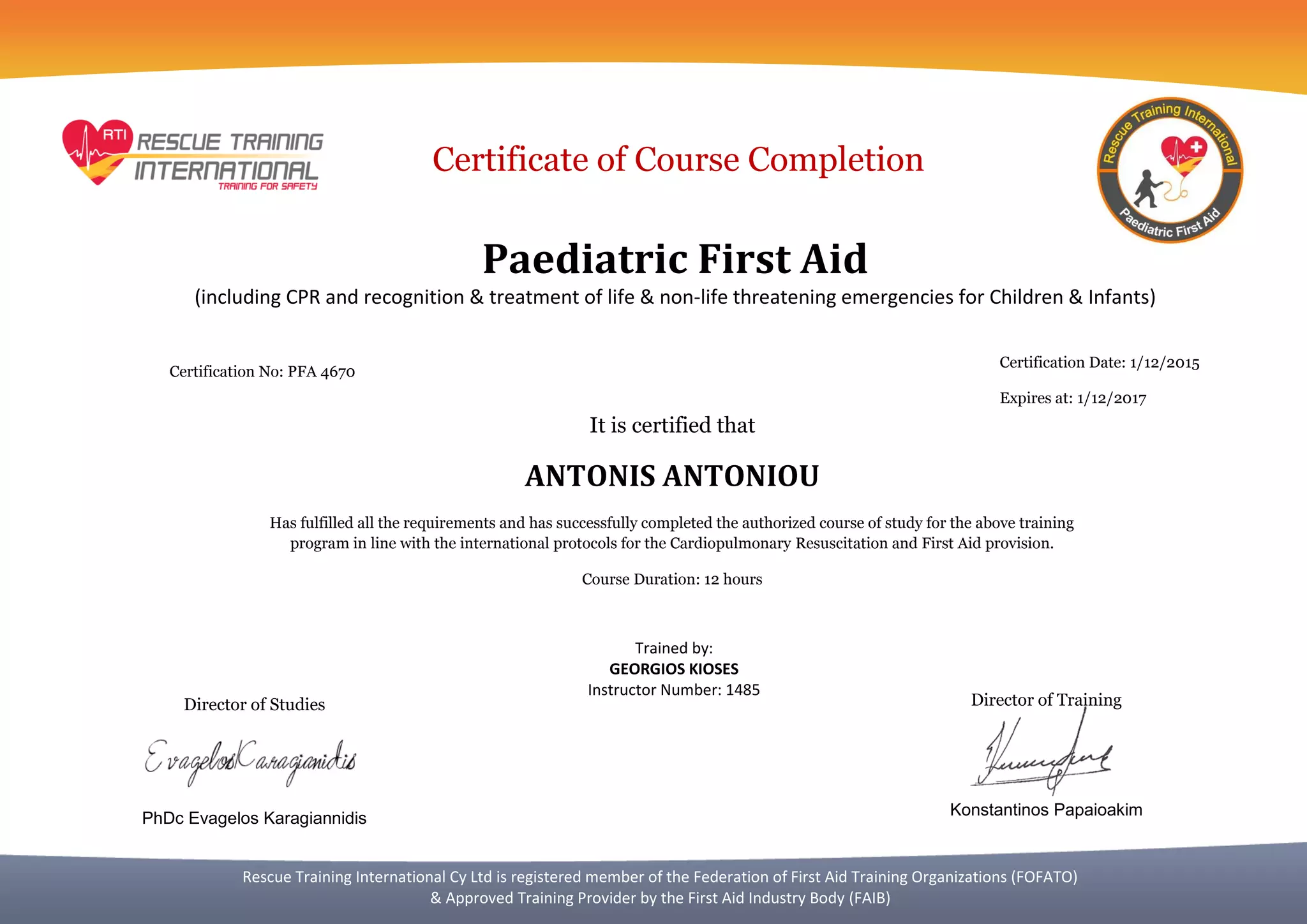 ANTONIOU - RTI PAEDIATRIC | PDF