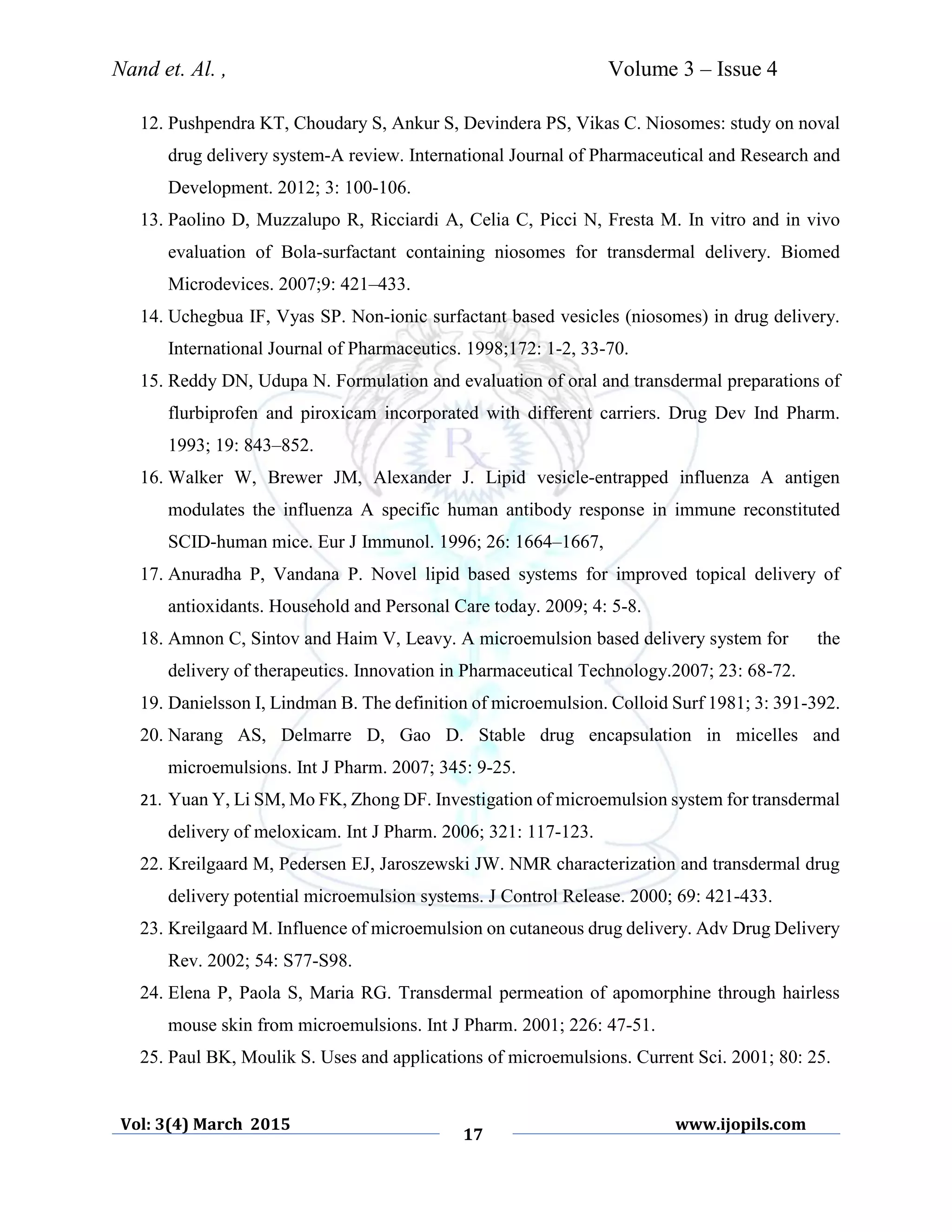 role of nanotechnology in cosmetics | PDF