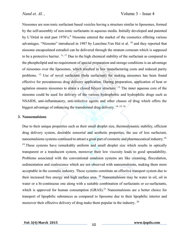 role of nanotechnology in cosmetics | PDF | Skin Care | Beauty