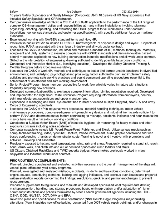 E 7-14-15 ELECTRICAL resume | DOCX | Civil Engineering Industry ...