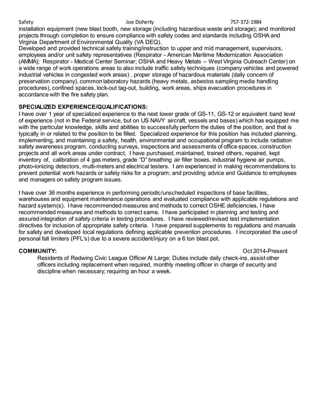 E 7-14-15 ELECTRICAL resume | DOCX | Civil Engineering Industry ...