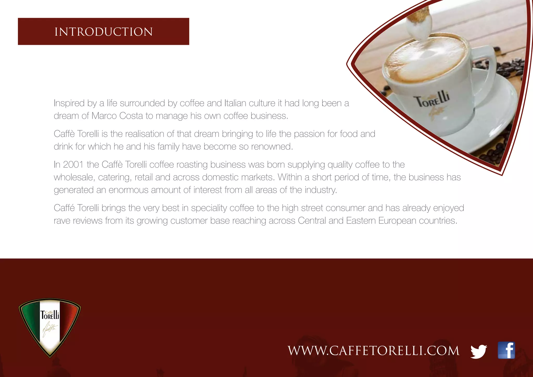Caffe Torelli Presentation New | PDF