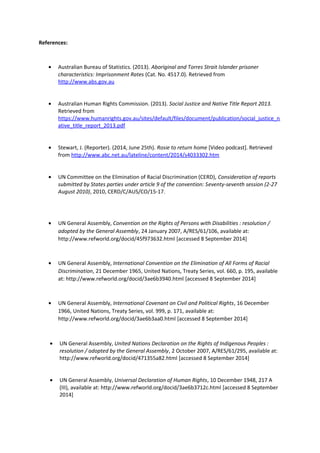 human rights instruments case study | DOC