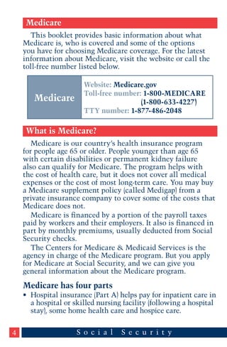 Social Security and Medicare | PDF
