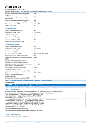 Ca701772 orbit 220 ec it v8.1 clp | PDF
