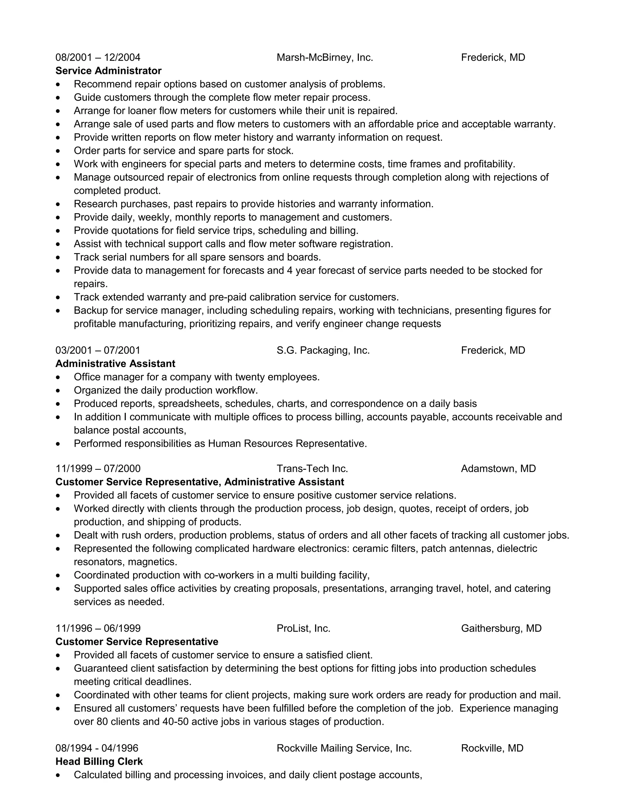 Resume for Lisa Ristau v2.00 032015 | DOC