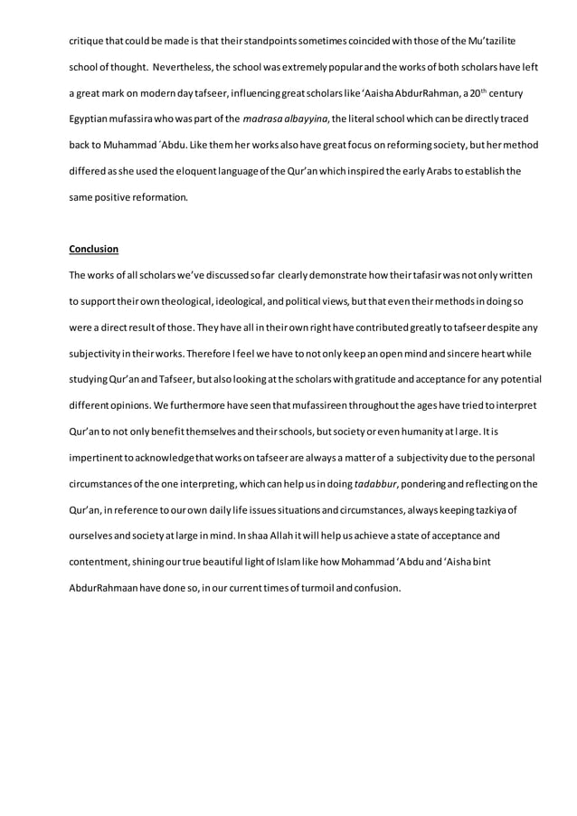 A light on some of the great interpreters of the Qur'an | PDF