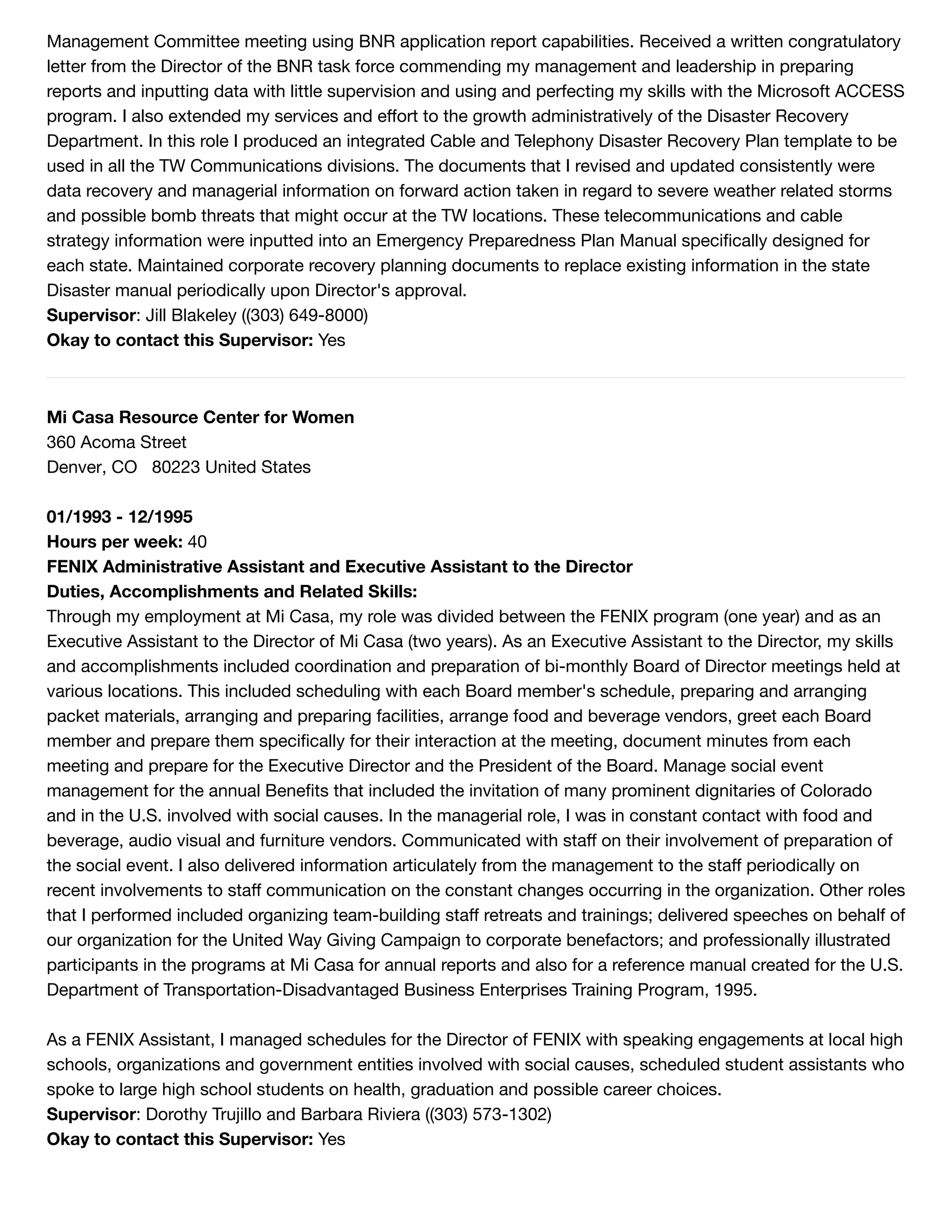 E Vigil Federal Resume | PDF