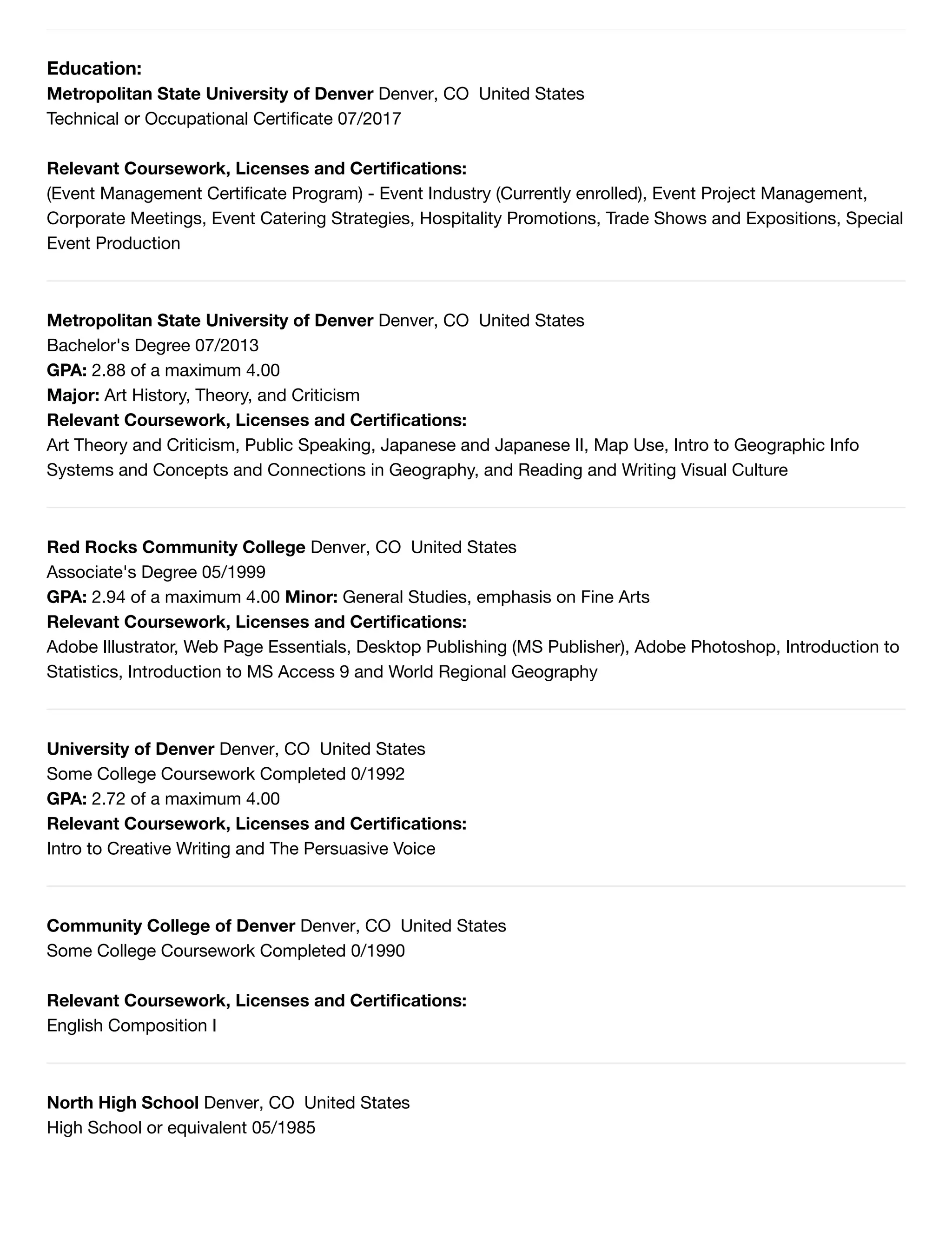 E Vigil Federal Resume | PDF