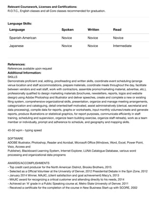 E Vigil Federal Resume | PDF