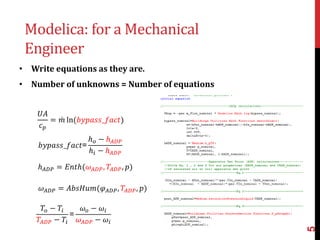Thermal Equipment Modeling in Modelica | PPT