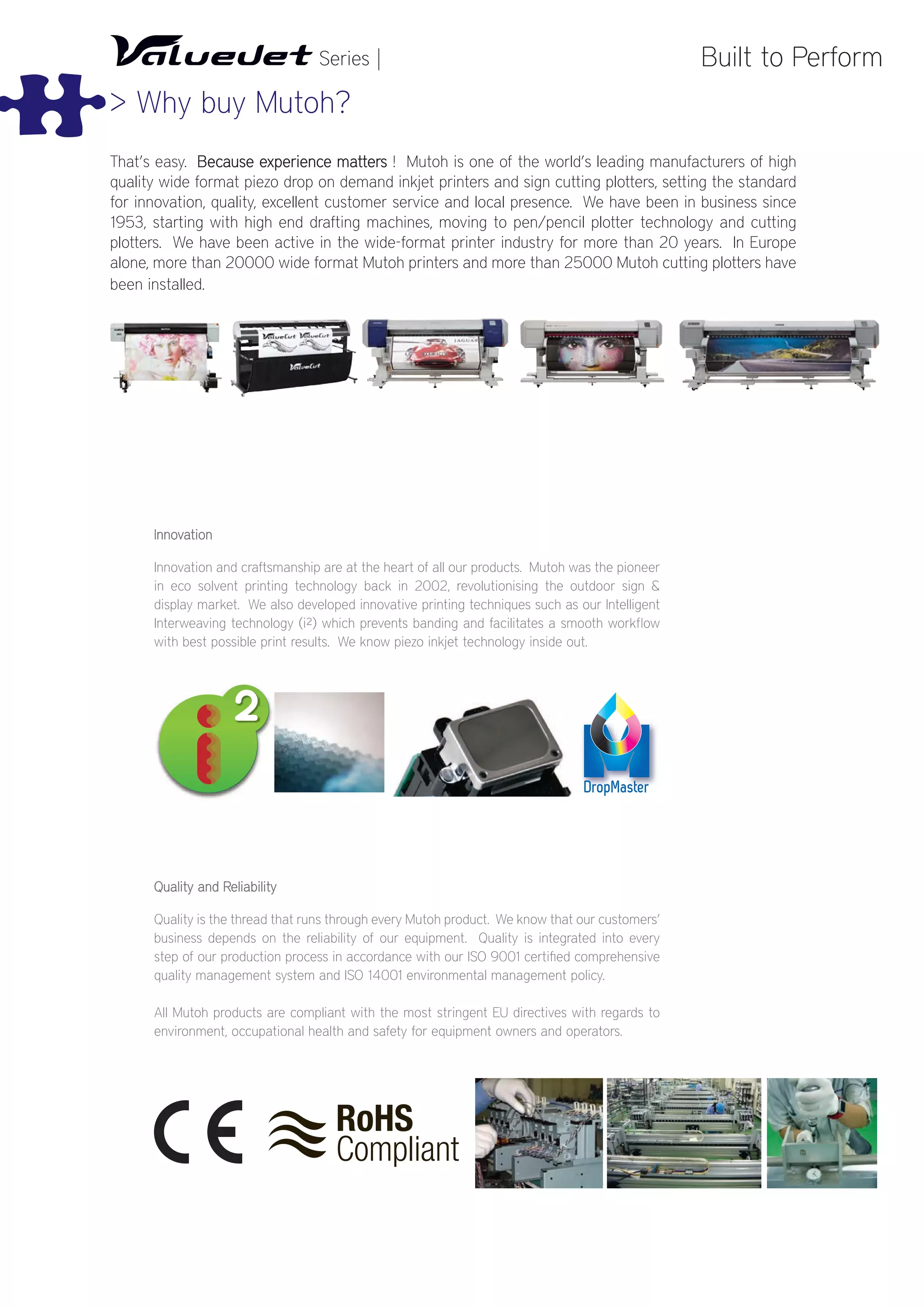 Mutoh_ValueJet_Series | PDF