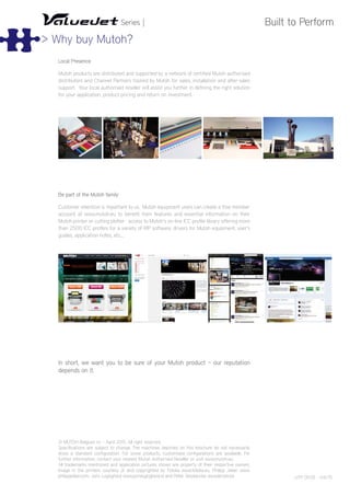 Mutoh_ValueJet_Series | PDF