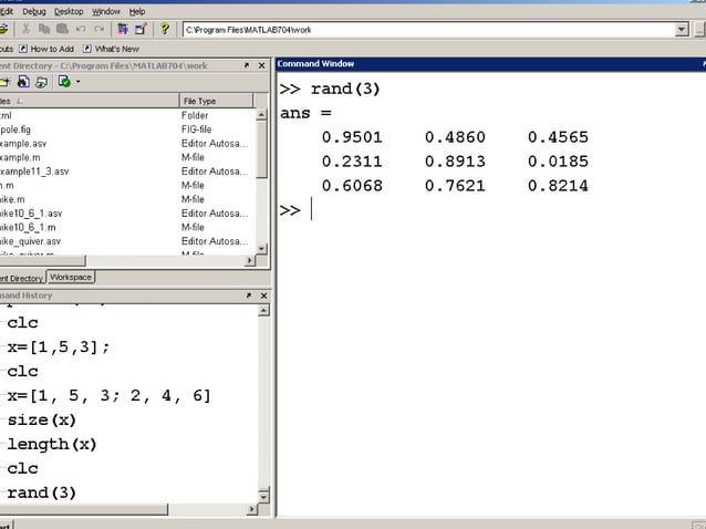 Chapter 3 -Built-in Matlab Functions | PPT
