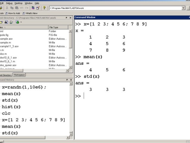 Chapter 3 Built In Matlab Functions