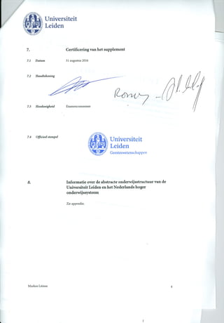 Master Diploma | PDF