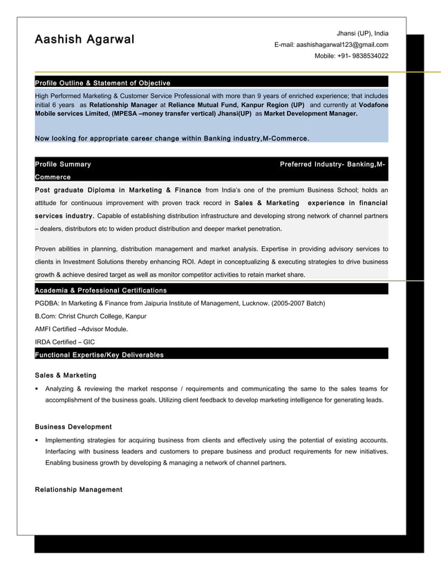 Resume-Aashish.Agarwal | PDF