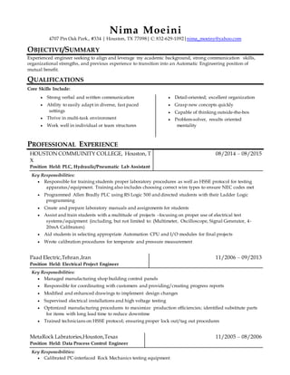 Nima Moeini Resume last update - Copy | DOCX
