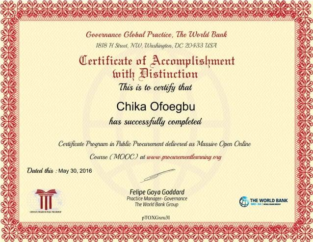 CPPP- CHIKA OFOEGBU | PDF