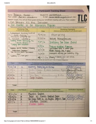 Tracking Sheet | PDF
