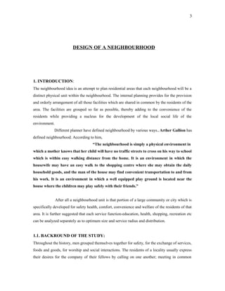 Subdivisional Planning of Shopnopuri Housing Project | PDF