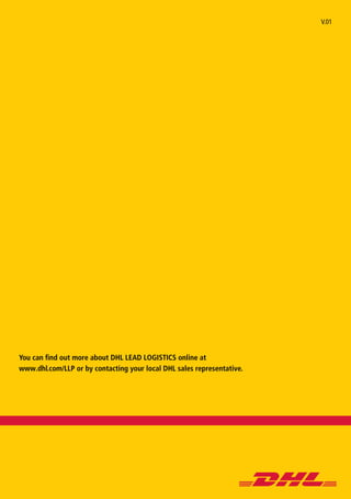 DHL-LEAD-LOGISTICS-Flyer-v0.1 | PDF