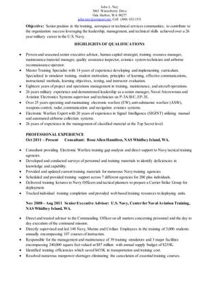 John Ney Resume | DOCX | Aviation Industry | Industries