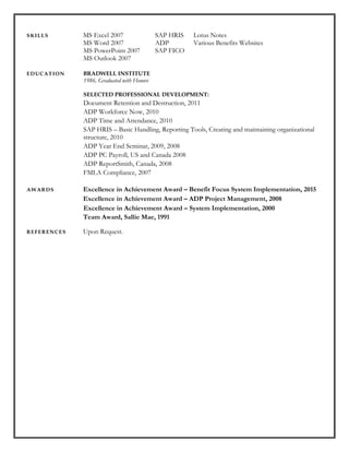 Tammy_Abney_Resume_2015 | PDF
