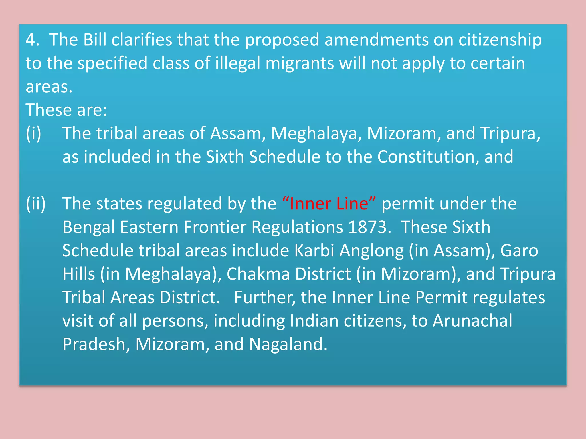 CITIZEN AMENDMENT ACT OF INDIA | PPTX | Adoption and Fostering | Parenting