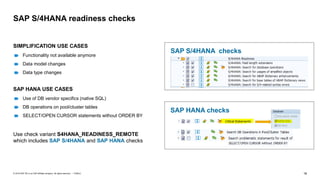 Custom code adaptation for SAP S/4HANA (CAA203) | PPT