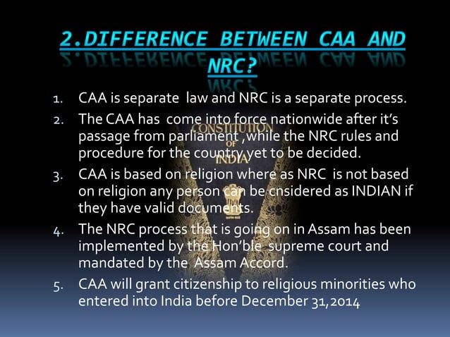 CAA AND NRC.pptx