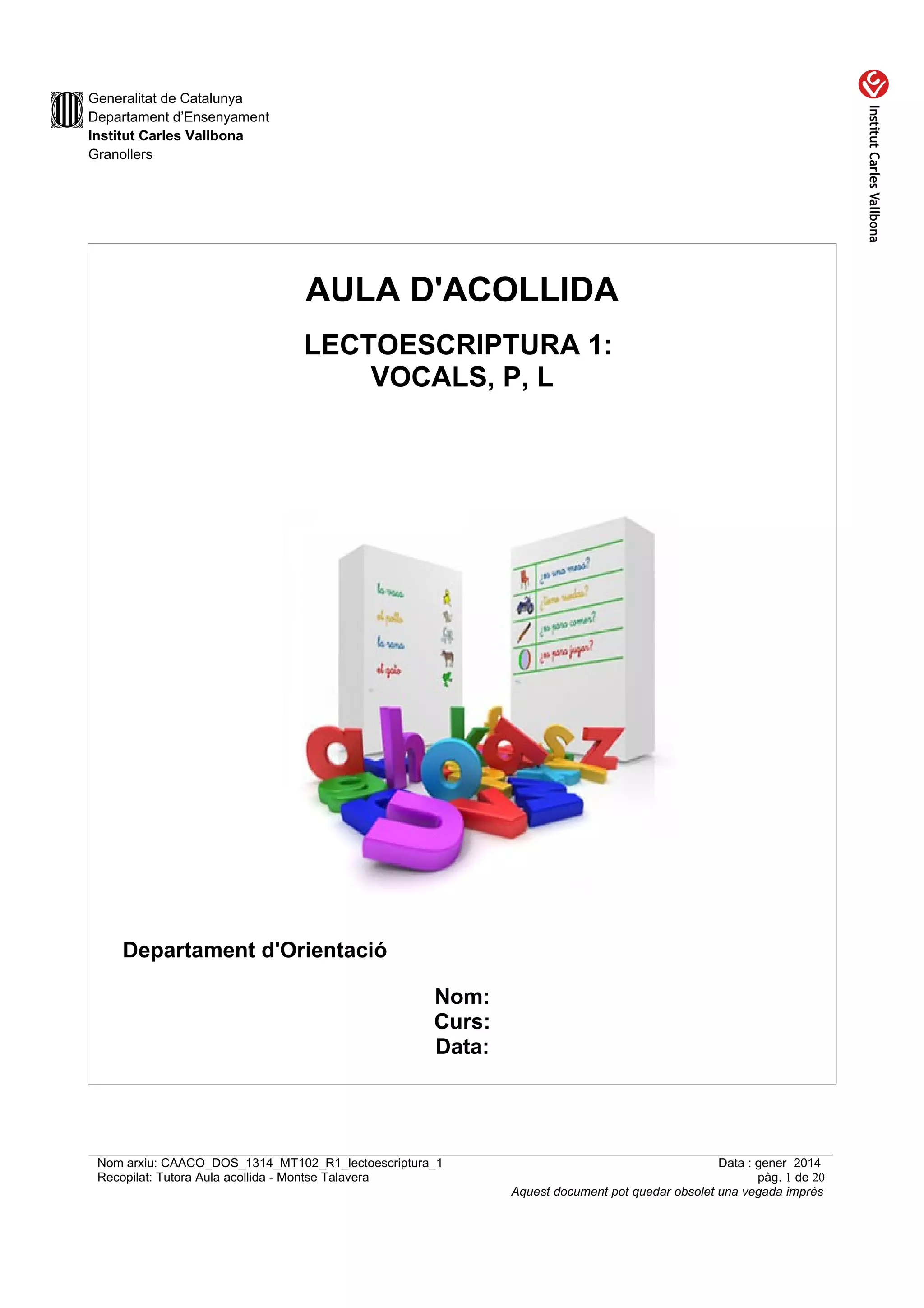 Caaco dos 1314_mt102_r1_lectoescriptura_1 | PDF