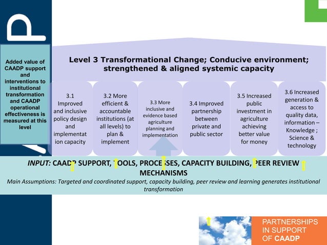 Advancing CAADP Implementation: Key results and impact | PPTX