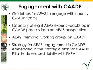 CAADP Progress Summary | PPTX