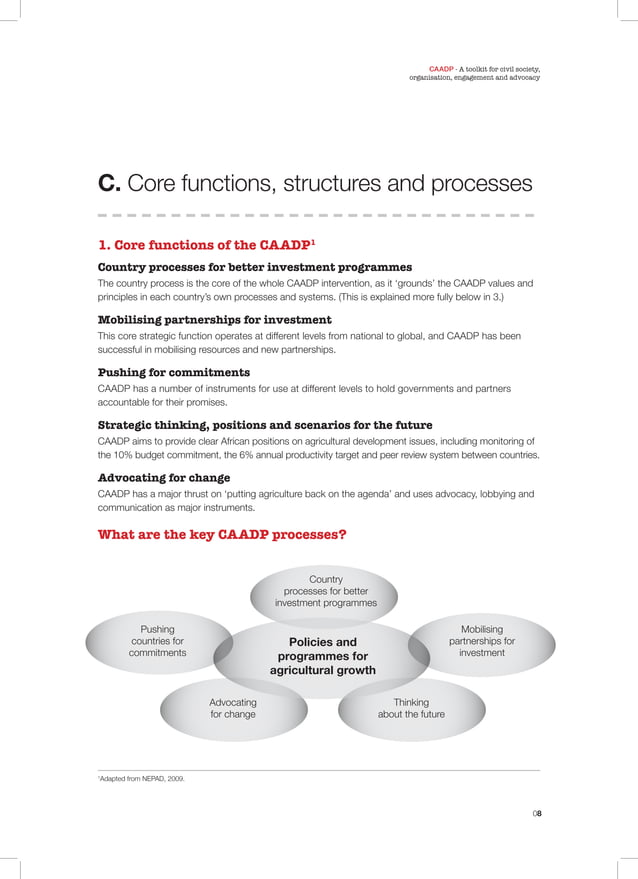 CAADP Toolkit | PDF