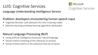 Leveling up your bot with language intelligence! | PPTX | Artificial Intelligence | Technology ...